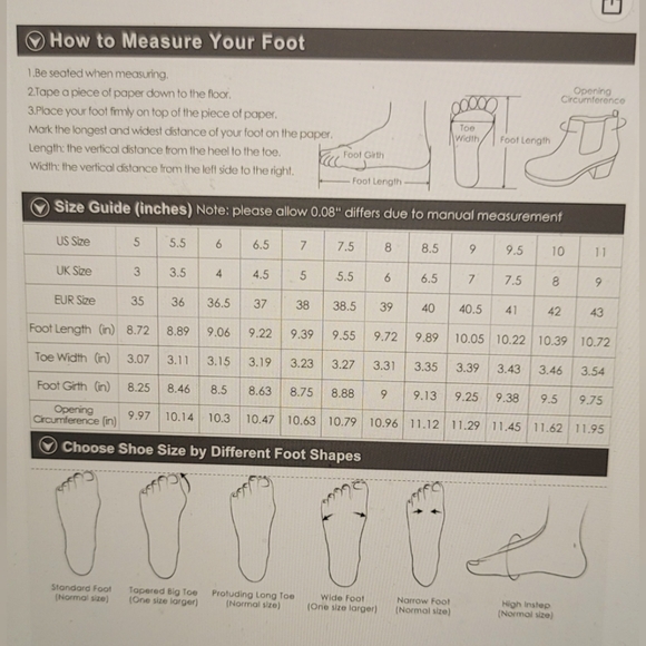 Shoes | How To Measure Your Foot | Poshmark